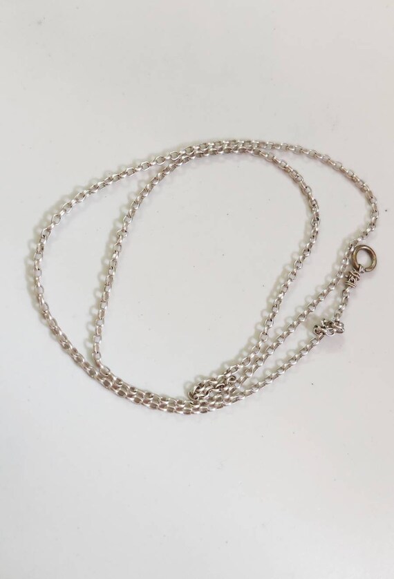 925 Sterling Silver Chain Chain for Pendant 16 Inches | Etsy