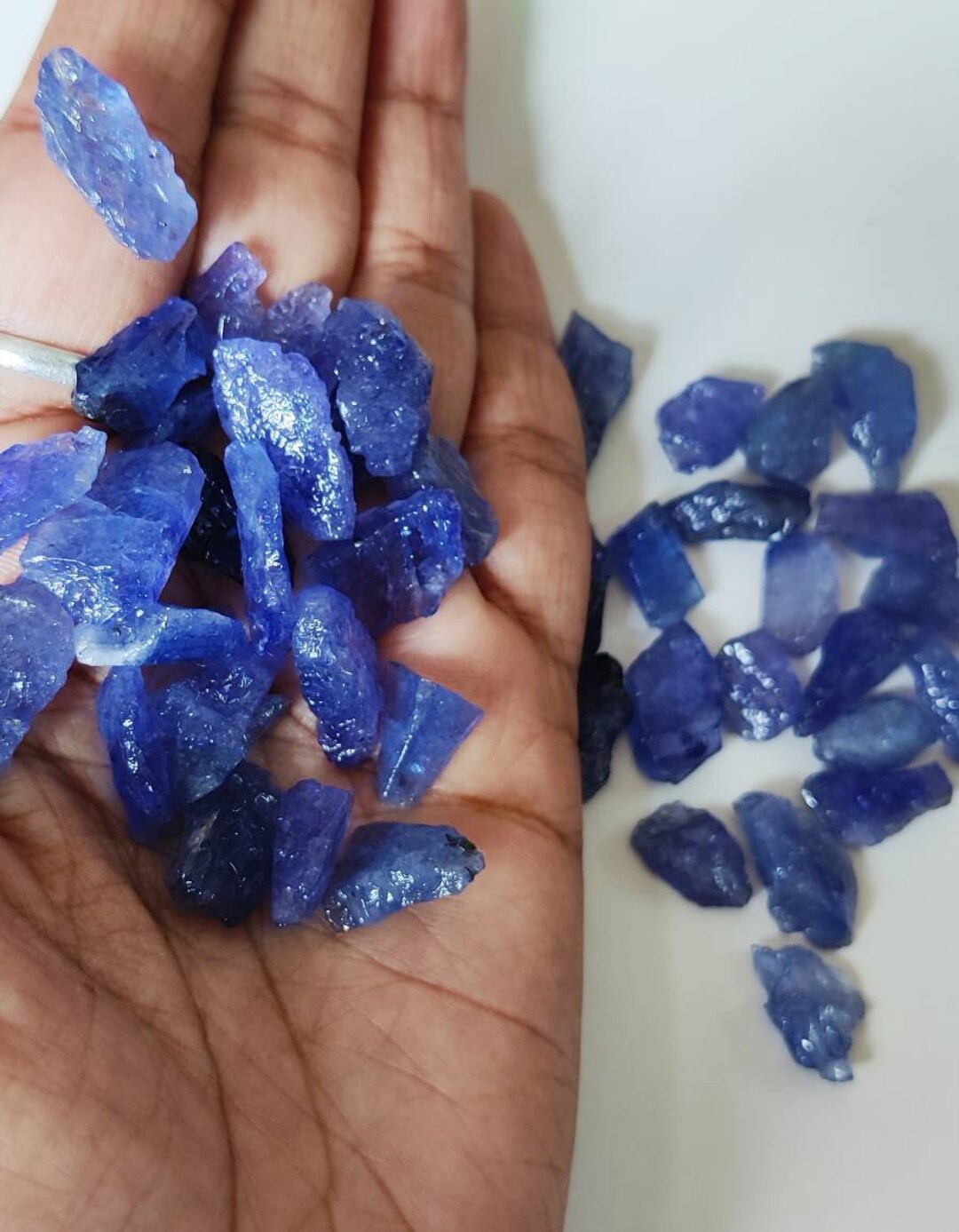 WILD SALE Raw Tanzanite Rough Tanzanite Gemstone for Jewelry Making ...