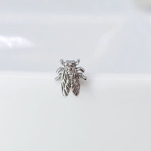 16G Little Vintage Bug Piercing #rook, Curved Barbell Cartilage ...