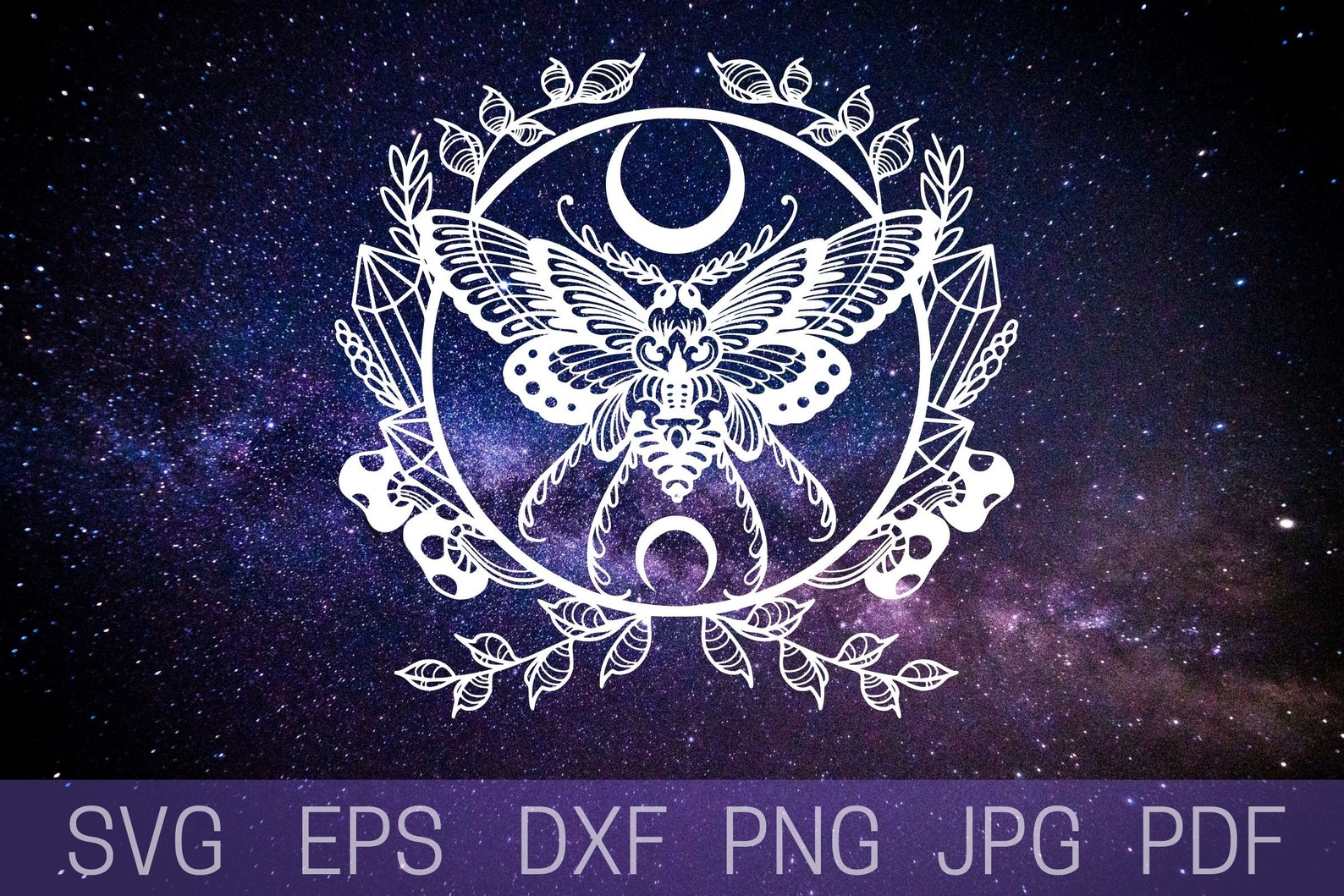 Wiccan svgwicca svg witchy svg mystic svg celestial svg | Etsy