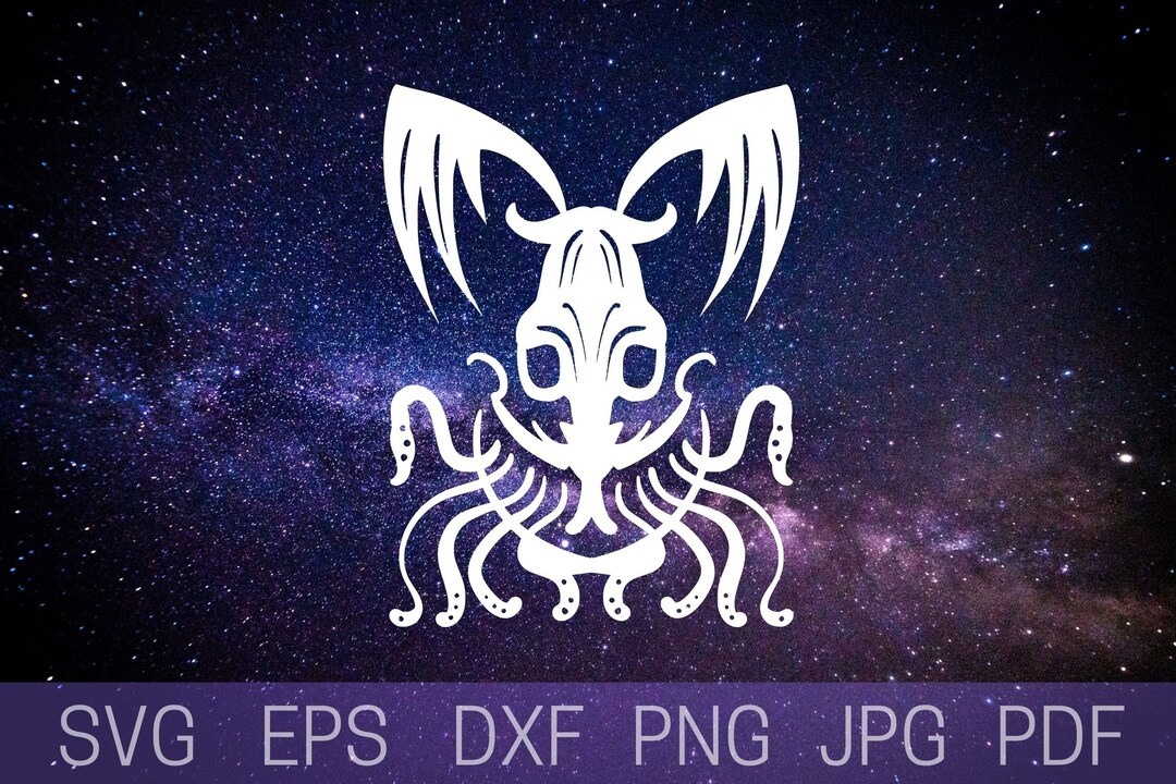 Cthulhu SVG Lovecraft SVG Cthulhu Mythos Monster SVG - Etsy Israel