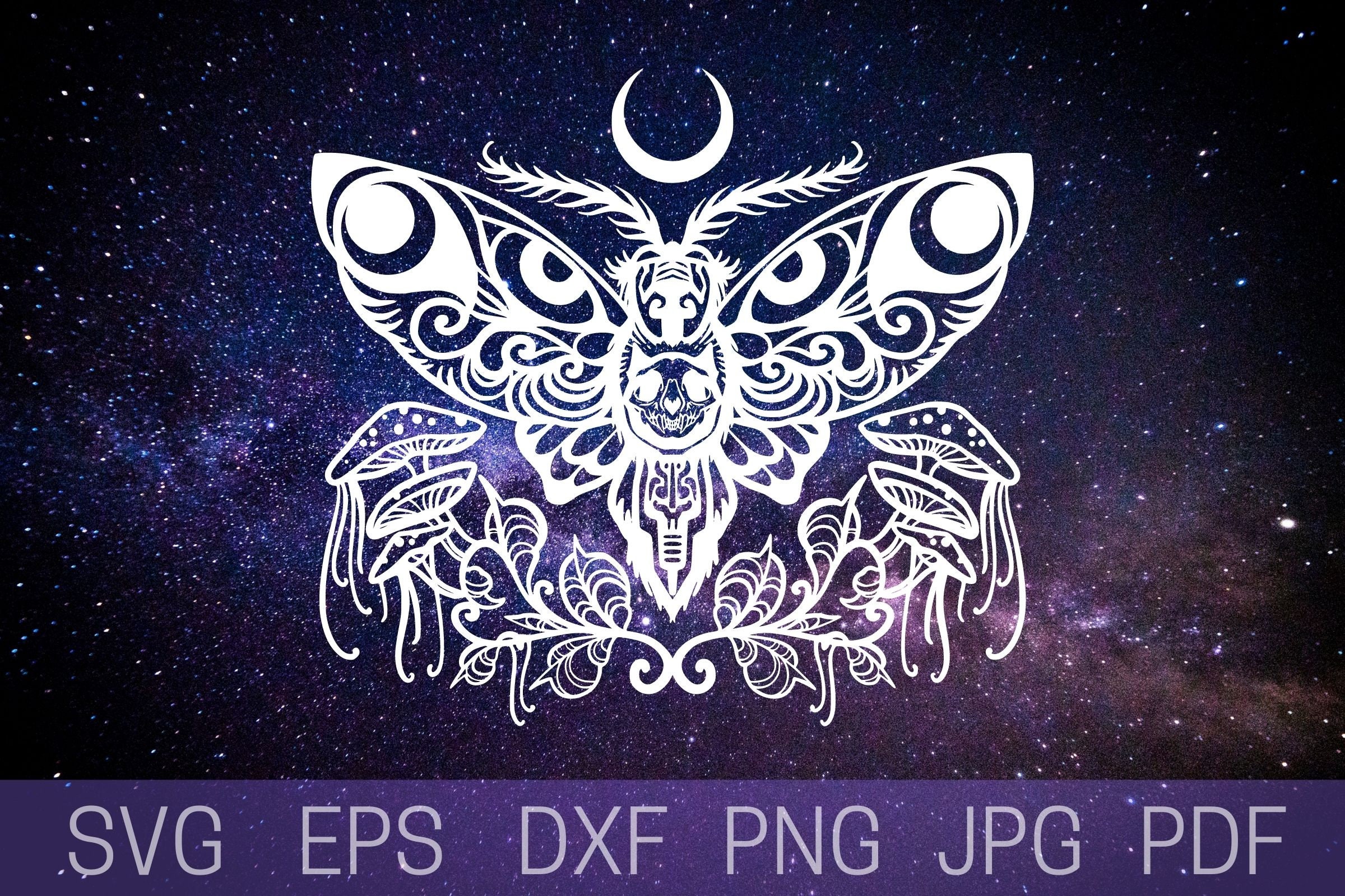 Wiccan svg wicca svg witchy svg mystic svg celestial svg | Etsy