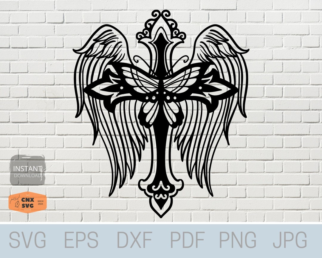 Fancy Cross SVG Cross SVG Files for Cricut Cross SVG File - Etsy Canada