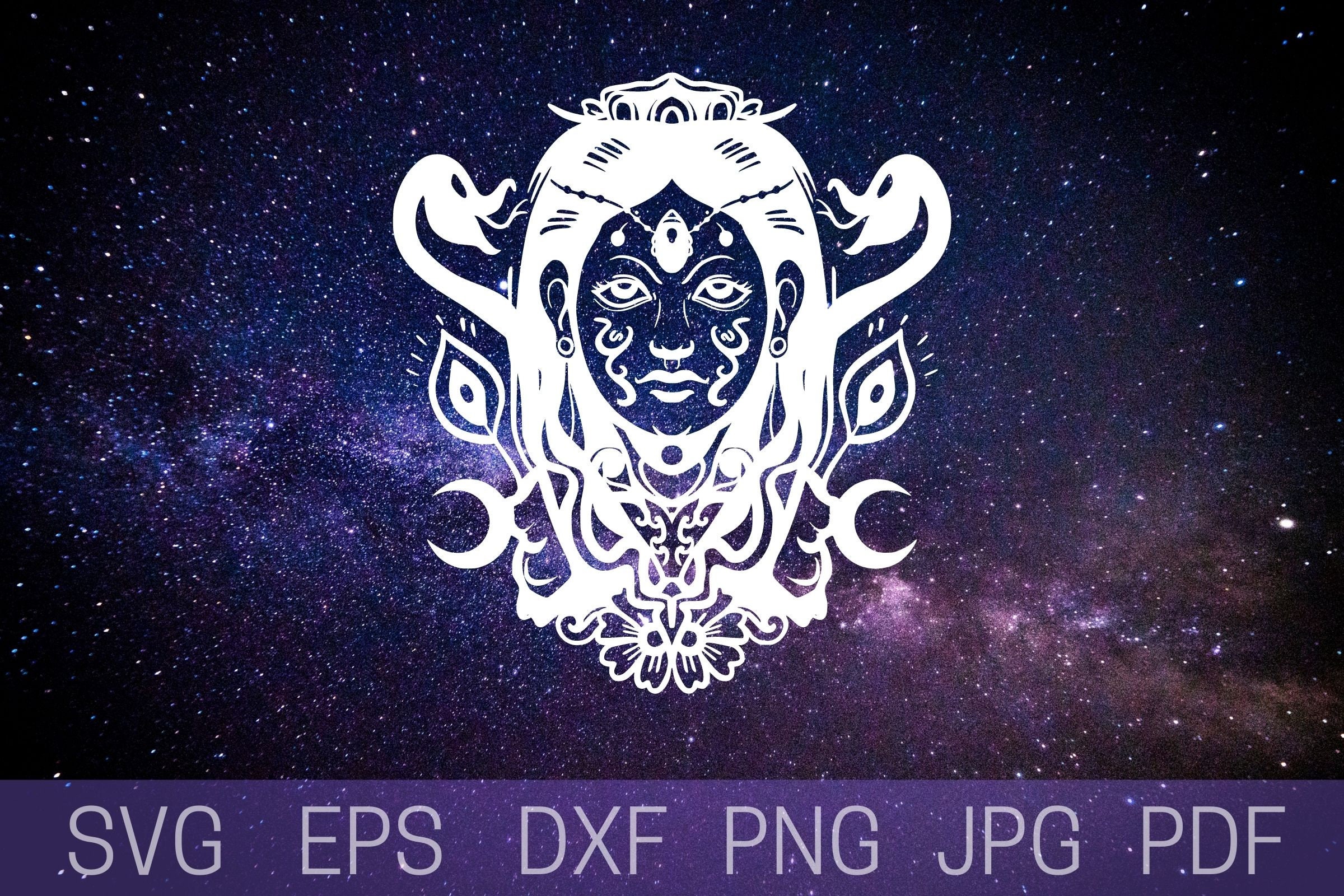 Wiccan svgwicca svg witchy svg mystic svg celestial svg | Etsy