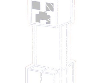 Minecraft Pickaxe Ornament Laser Cut digital SVG File - Etsy