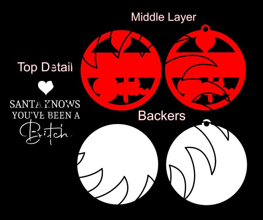 Santa Knows Vinyl Decal *digital SVG Cut File* - Etsy