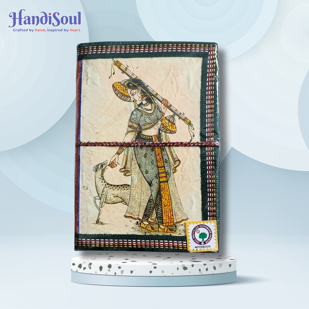 Meera Bai Roopam Inspired Paper Notebook Handmade Multi - Etsy