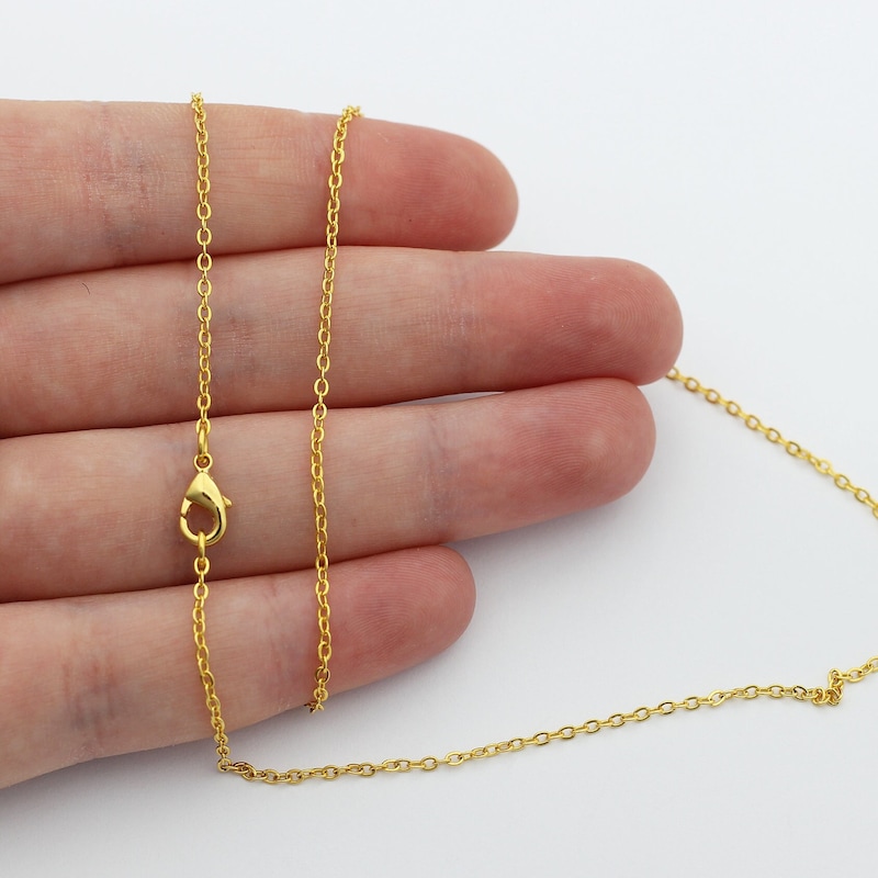 18 24k Gold Chain - Etsy