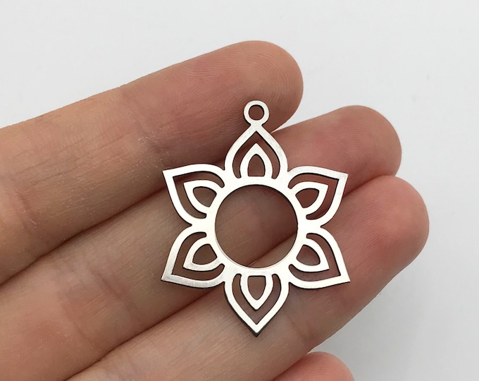 6pcs Raw Brass Moon Phase Bar Charm Moon Phase Crescent - Etsy