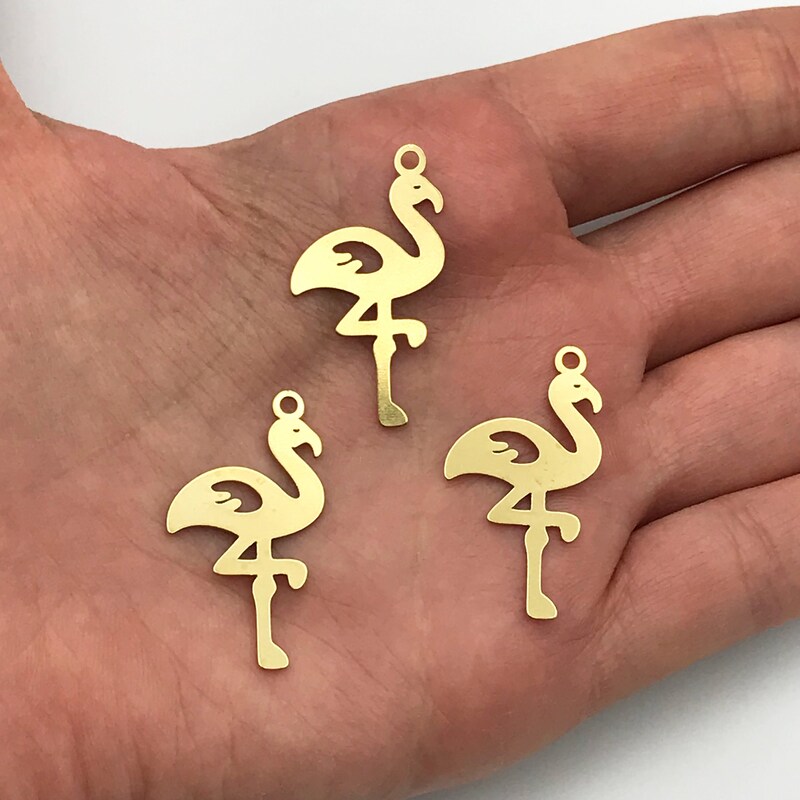 Flamingo Necklace - Etsy