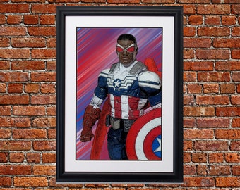 Captain Falcon Poster | Etsy