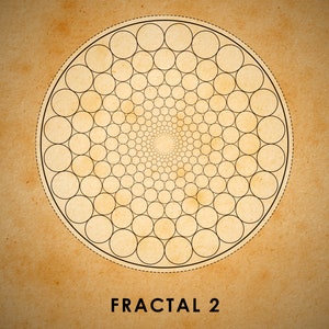 Sacred Geometry Coloring Sheets: Beautiful Fractals and Patterns in a ...