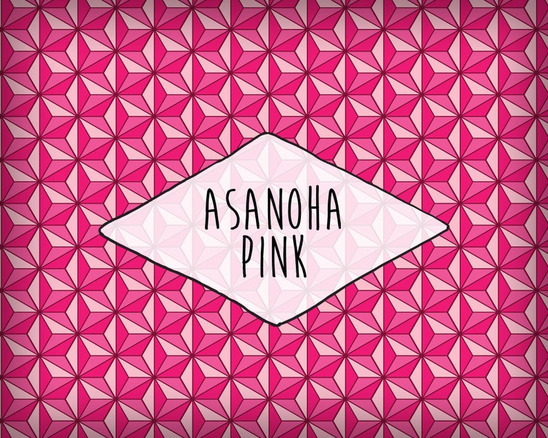 Japanese Traditional Asanoha Pattern | Digital Paper PDF, JPG Format ...