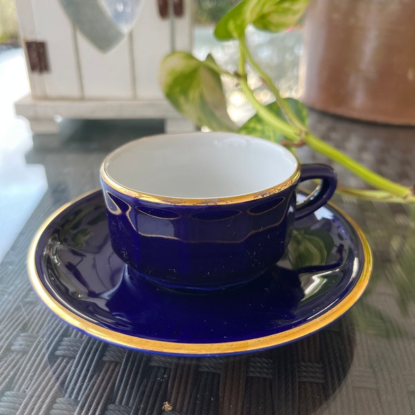 French Blue Coffee Cups - Etsy