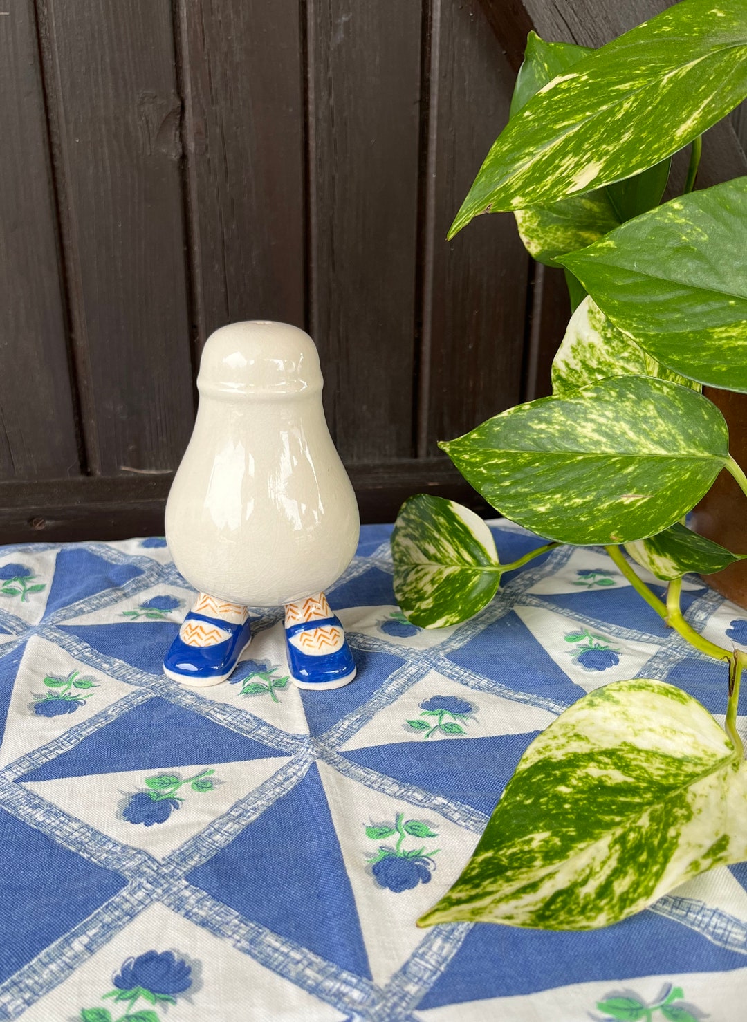 Vintage Carlton Ware Walking Ware Salt Shaker: Retro English Ceramic - Etsy