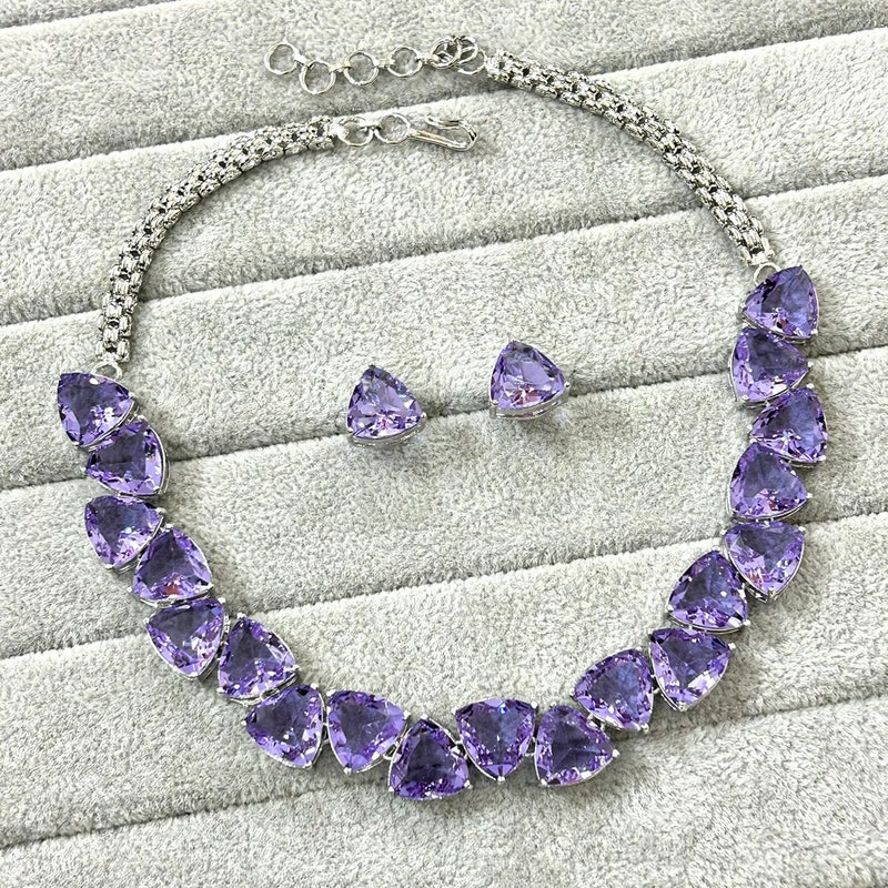 Purple Jewelry - Etsy
