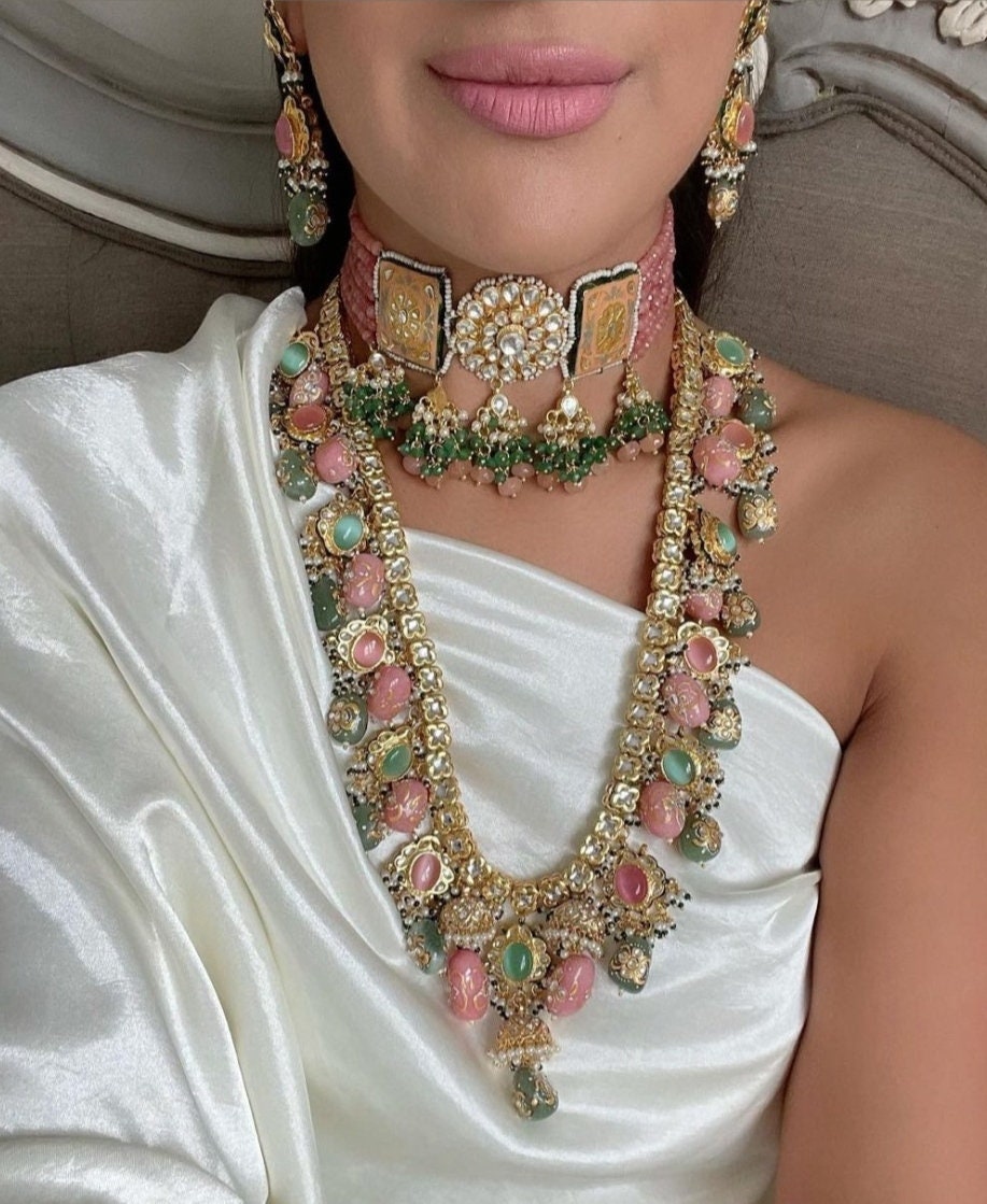 Designer Kundan Haartanjore Kundan Jewelerybridal Kundan - Etsy