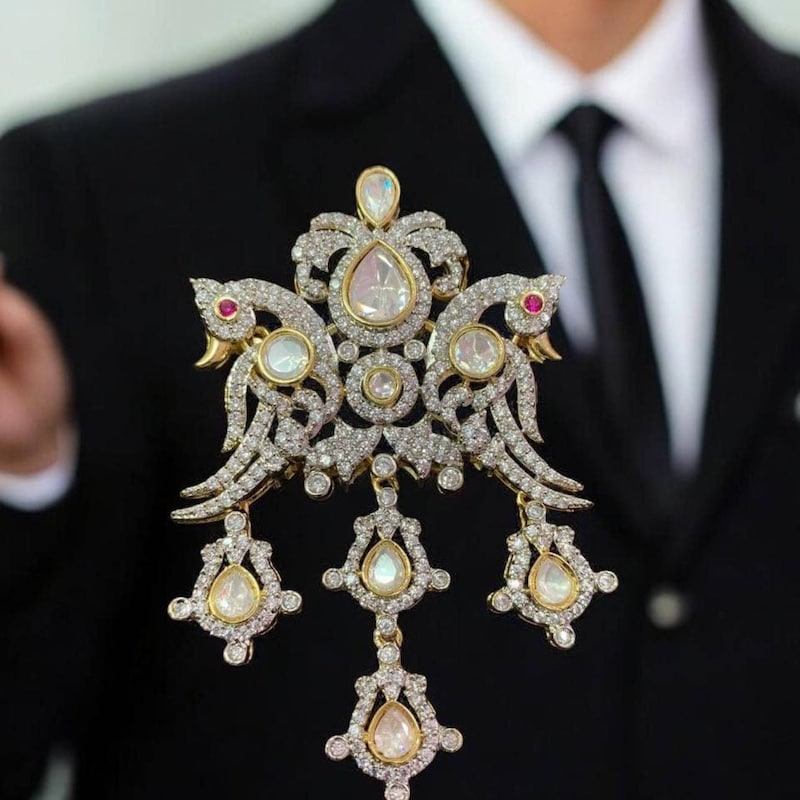 Indian Brooch - Etsy