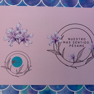 Nuestro Más Sentido Pesame / Our Most Heartfelt Condolences - Sympathy ...