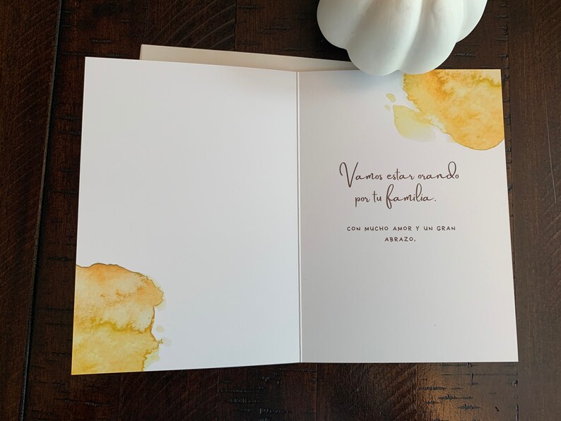 Nuestro Más Sentido Pésame / Our Most Heartfelt Condolences - Sympathy ...