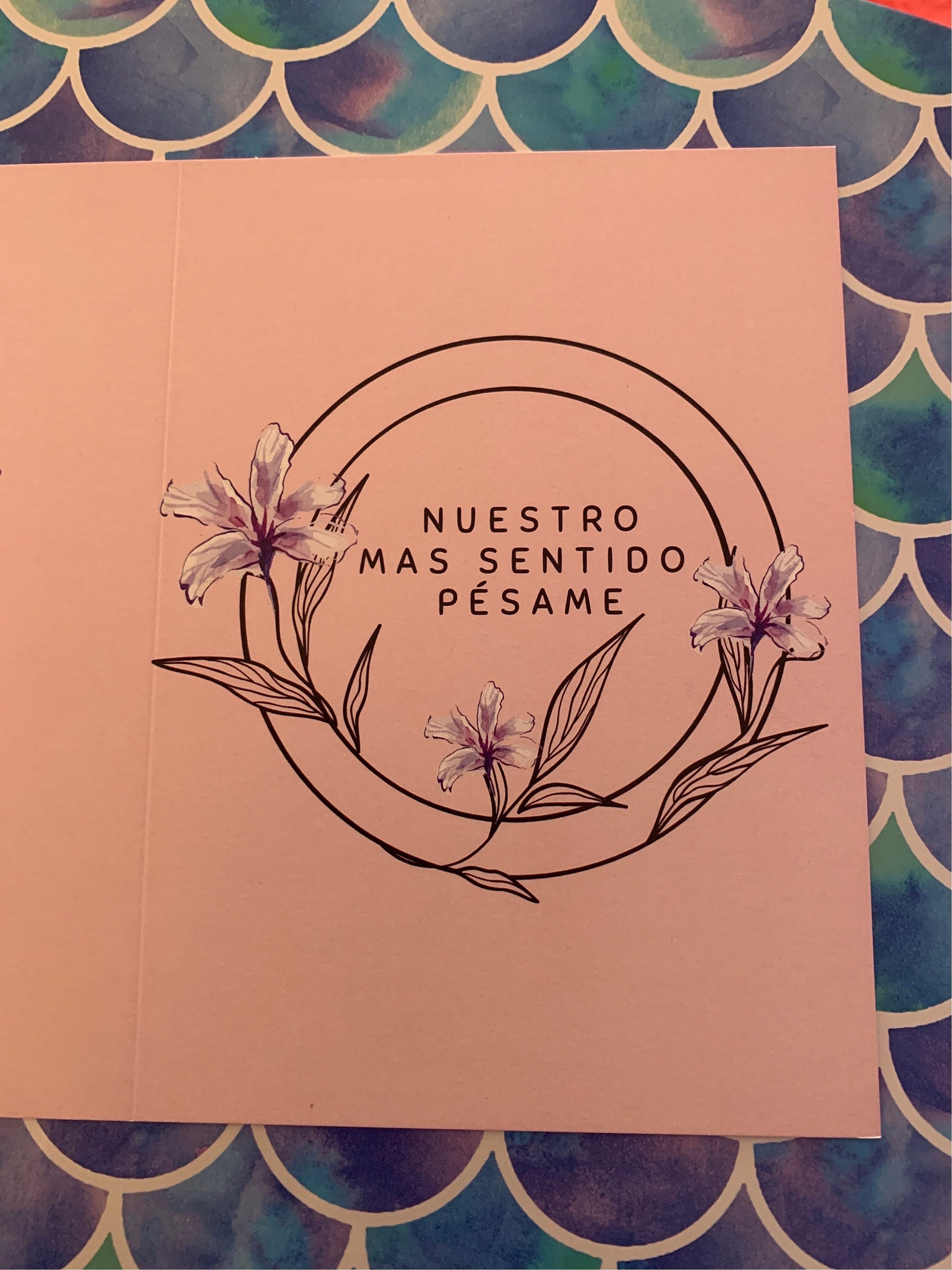 Nuestro Más Sentido Pesame / Our Most Heartfelt Condolences - Sympathy ...