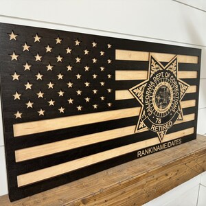 CDCR Badge Flag - Etsy