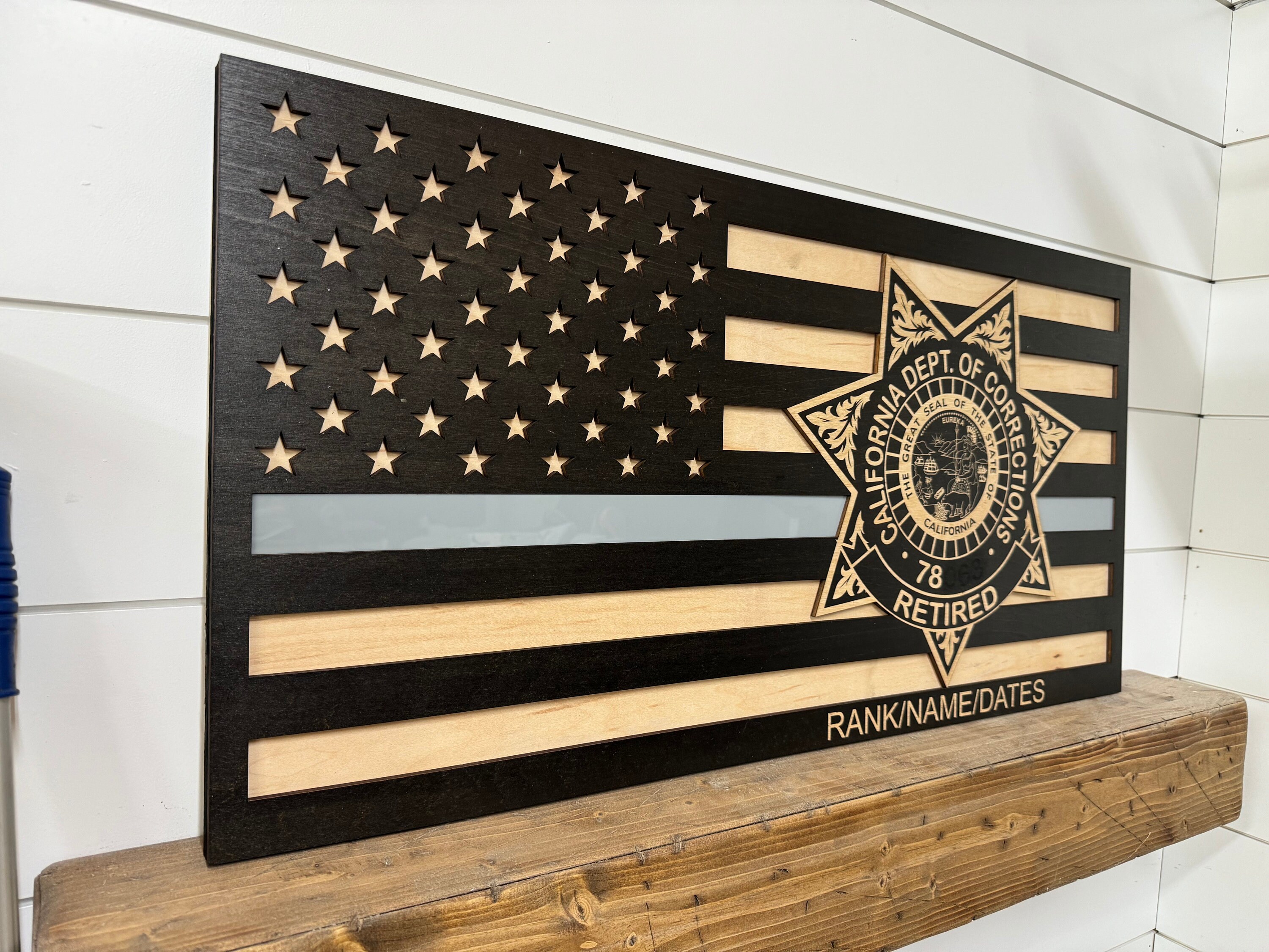 CDCR Badge Flag - Etsy