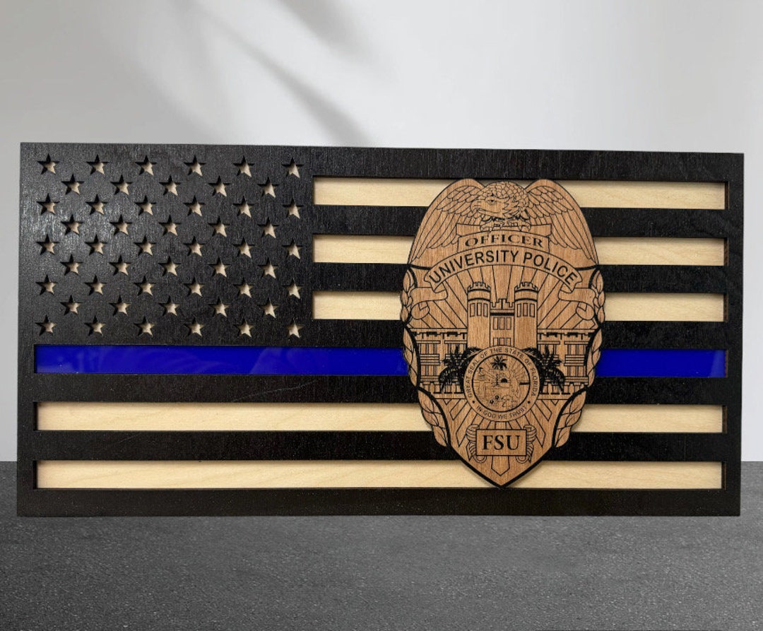 FSU Police Badge Flag - Etsy