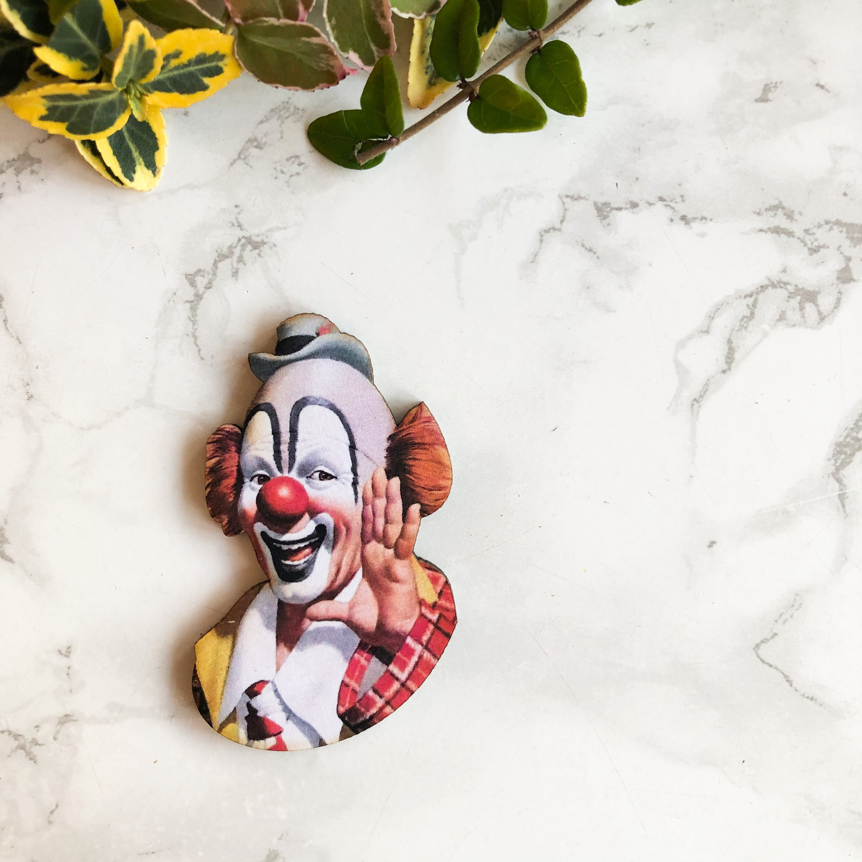 Clown. Coco the Clown A Friendly Laser Woodcut. - Etsy UK