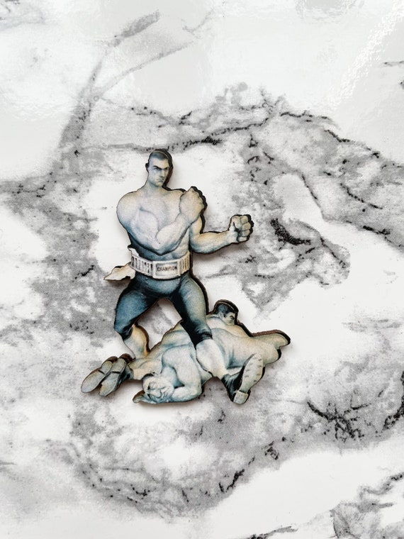 Boxing Knockout Drawing