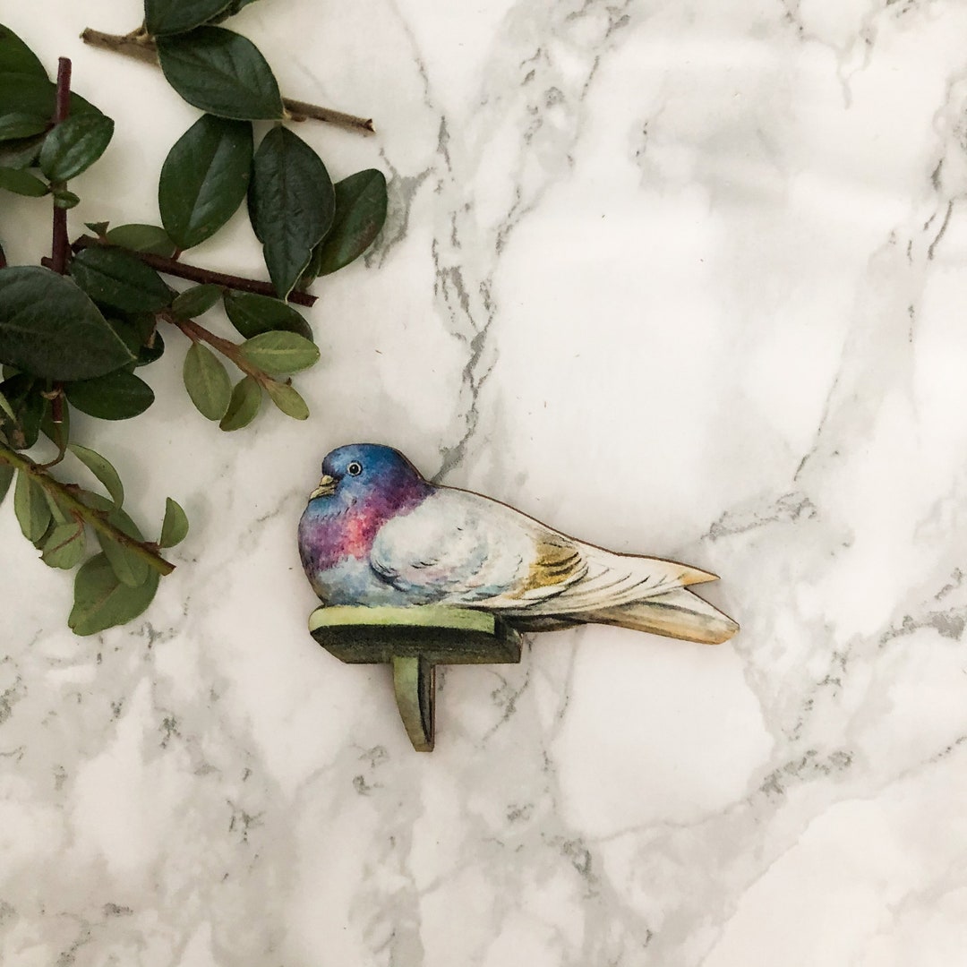 Beautiful Pigeon Bird Wooden Cutout for Crafting and Jewellery - Etsy UK