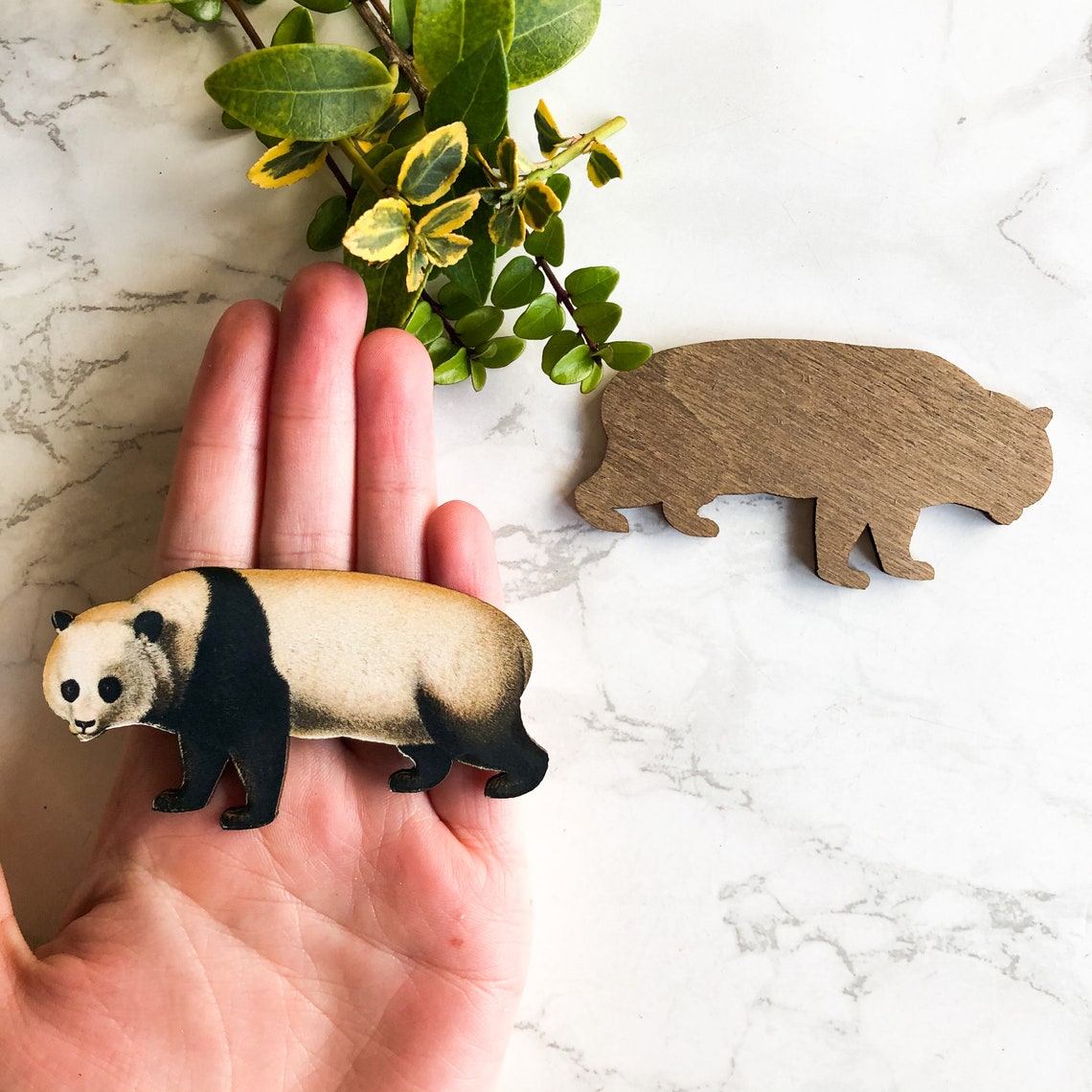 Giant Panda. Wooden Cutout for Crafting and Jewellery Making. - Etsy