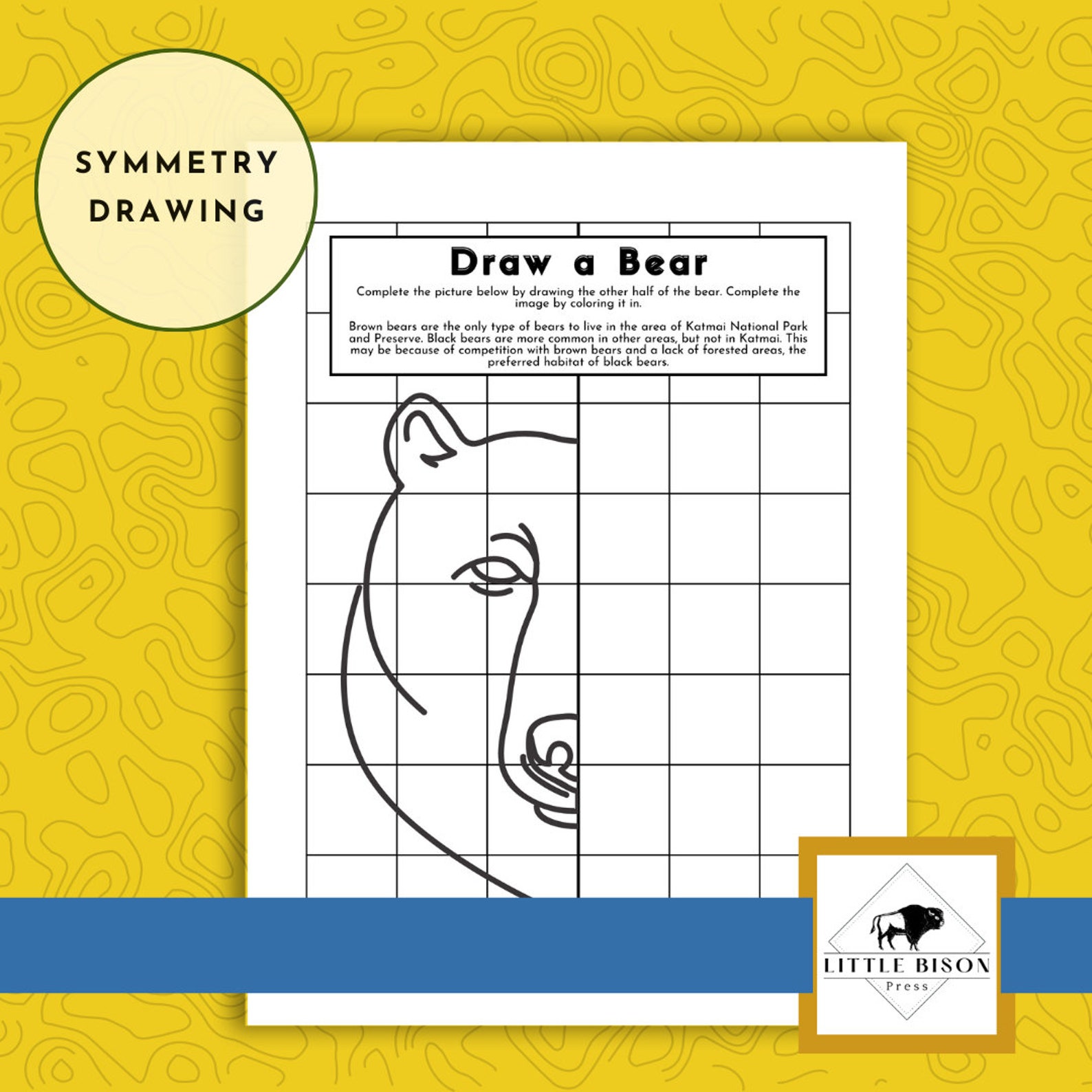 Fat Bear Week Activity Worksheets for Kids - Etsy