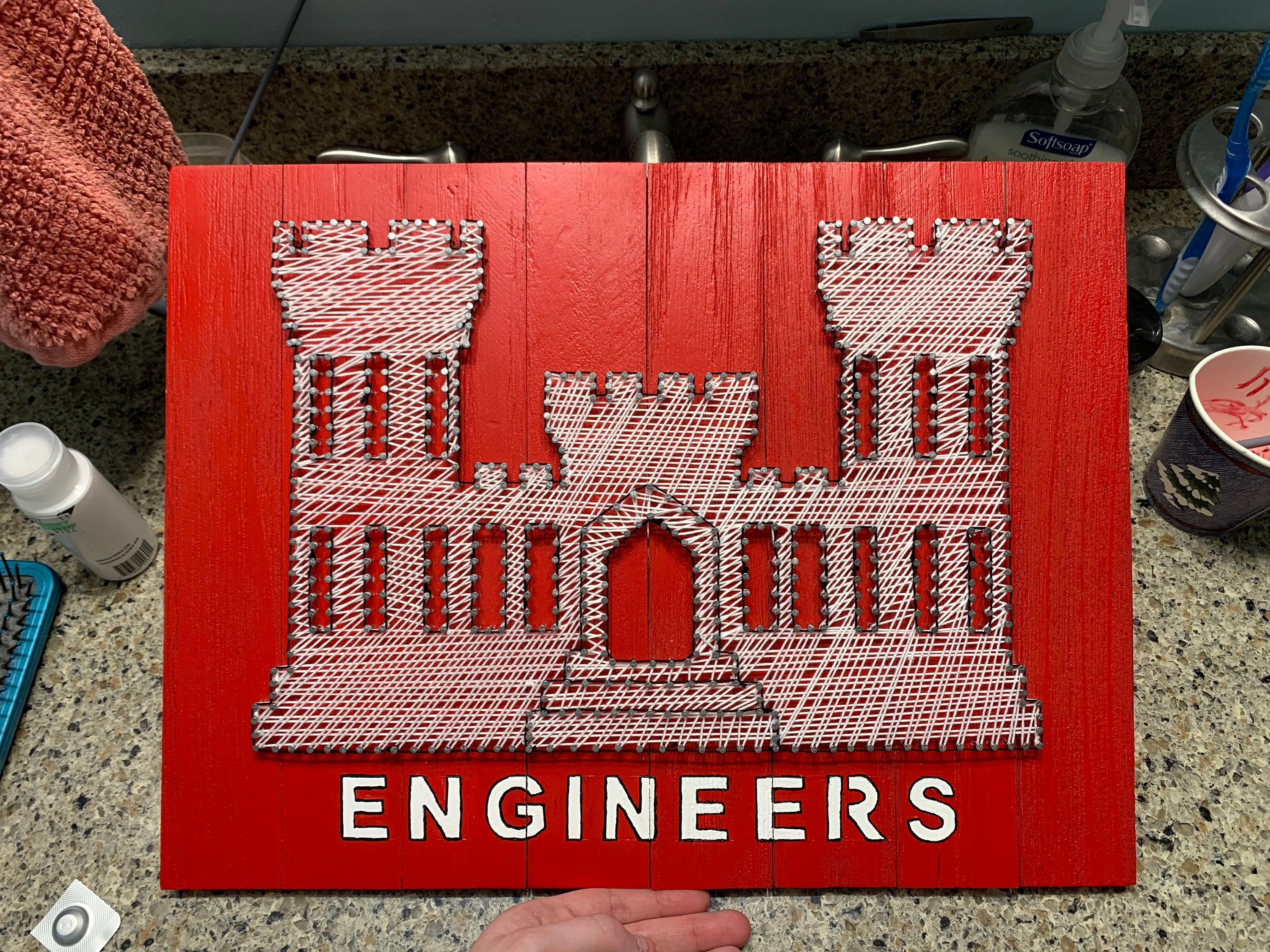 Army Engineers String Art - Etsy.de