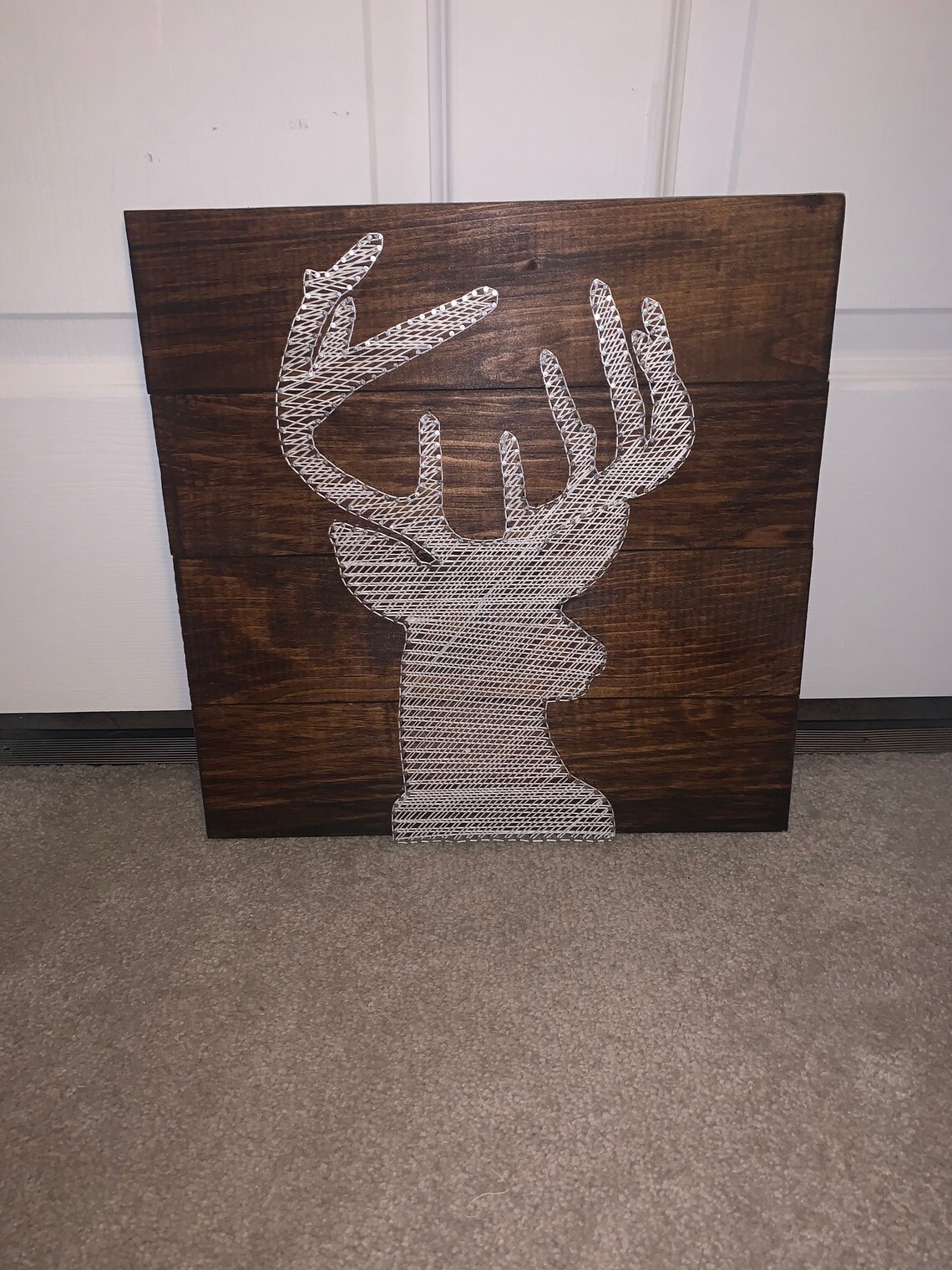 Deer Head String Art - Etsy
