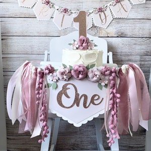 One High Chair Banner - Etsy