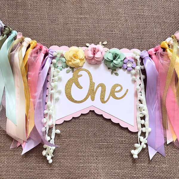 High Chair Banner - Etsy
