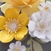 Yellow Daisy Paper Flower Set: Nursery Wall Decor - Etsy