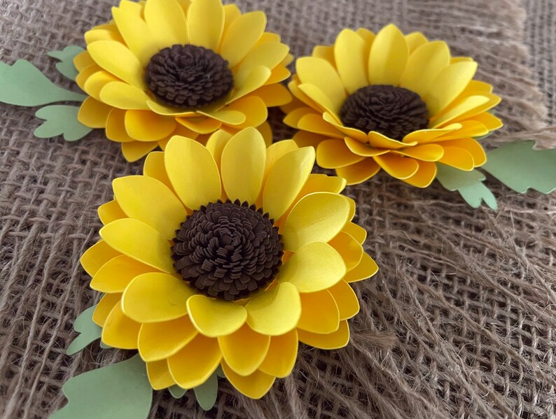 Sunflowers Floral Centrepieces Dessert Table Decor Baby - Etsy