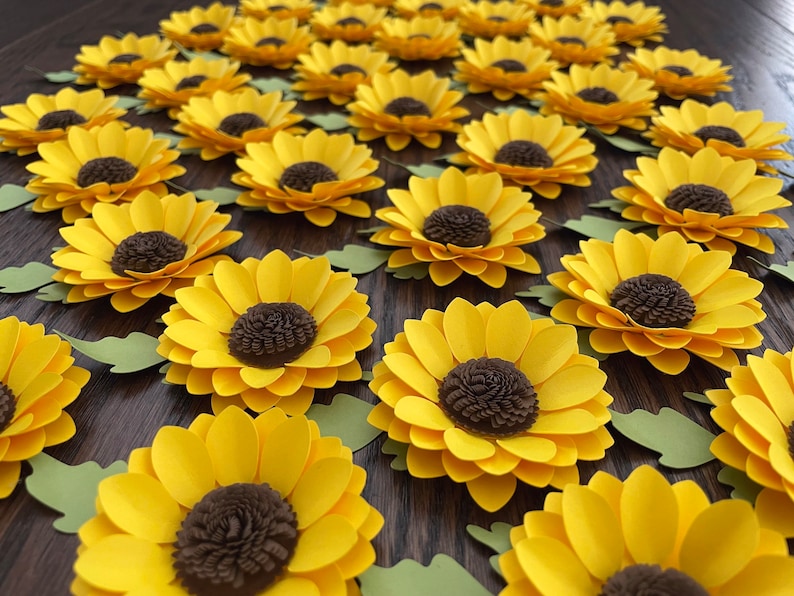 Sunflowers Floral Centrepieces Dessert Table Decor Baby - Etsy