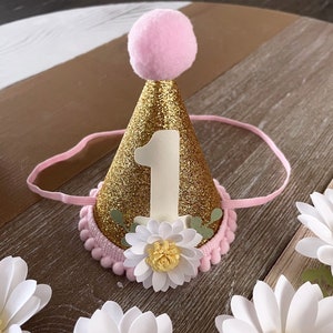 Daisy First Year Monthly Milestone Photo Banner, Daisy Pink Monthly ...