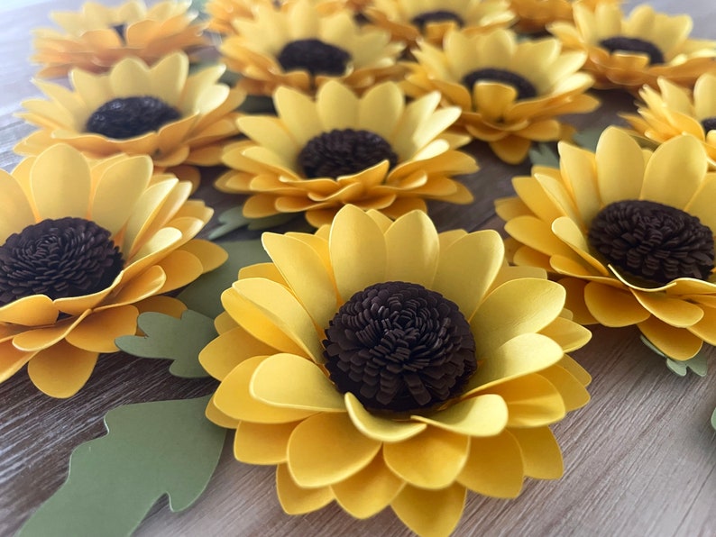 Sunflowers Floral Centrepieces Dessert Table Decor Baby - Etsy