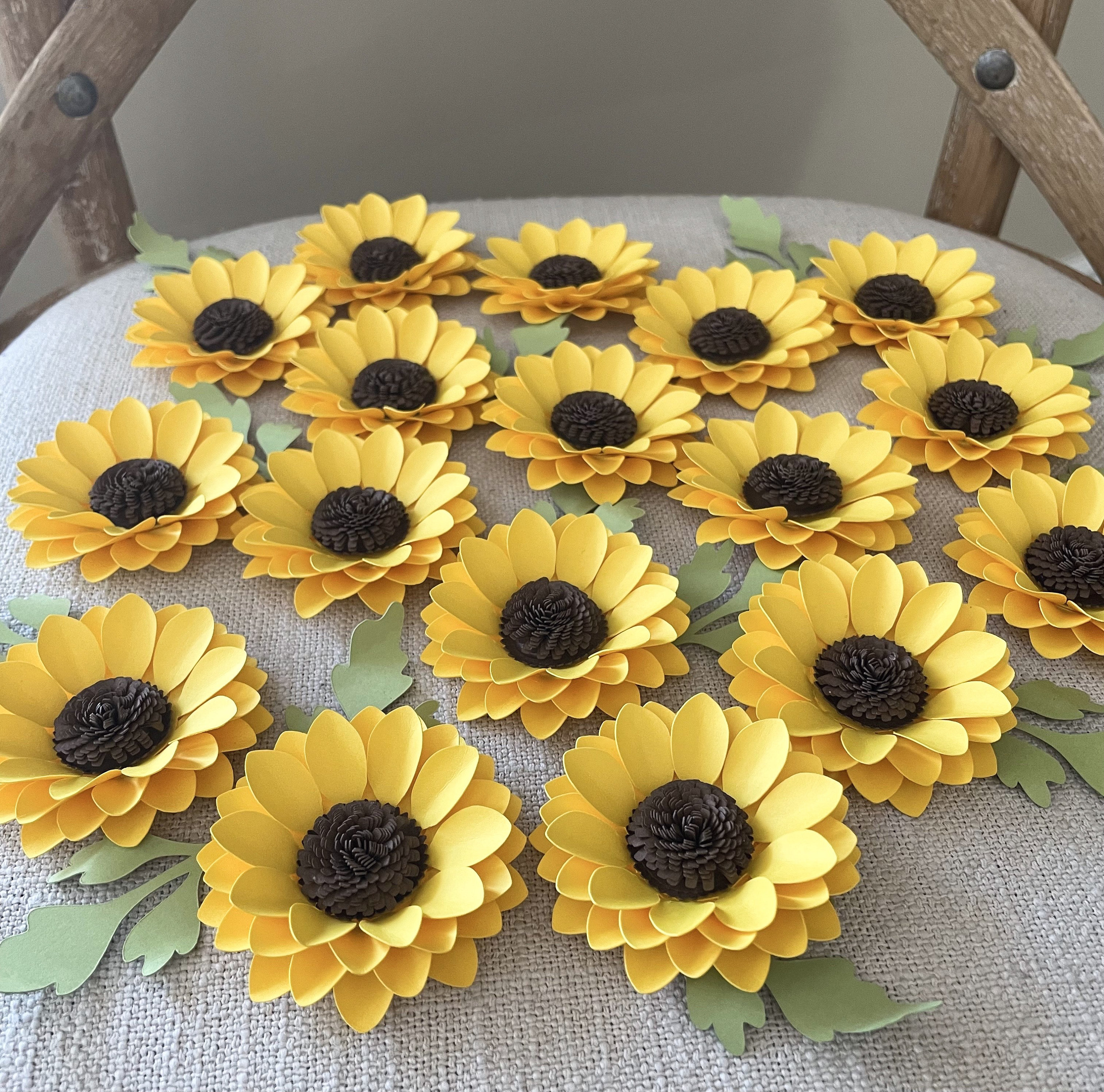 Sunflowers Floral Centrepieces Dessert Table Decor Baby - Etsy
