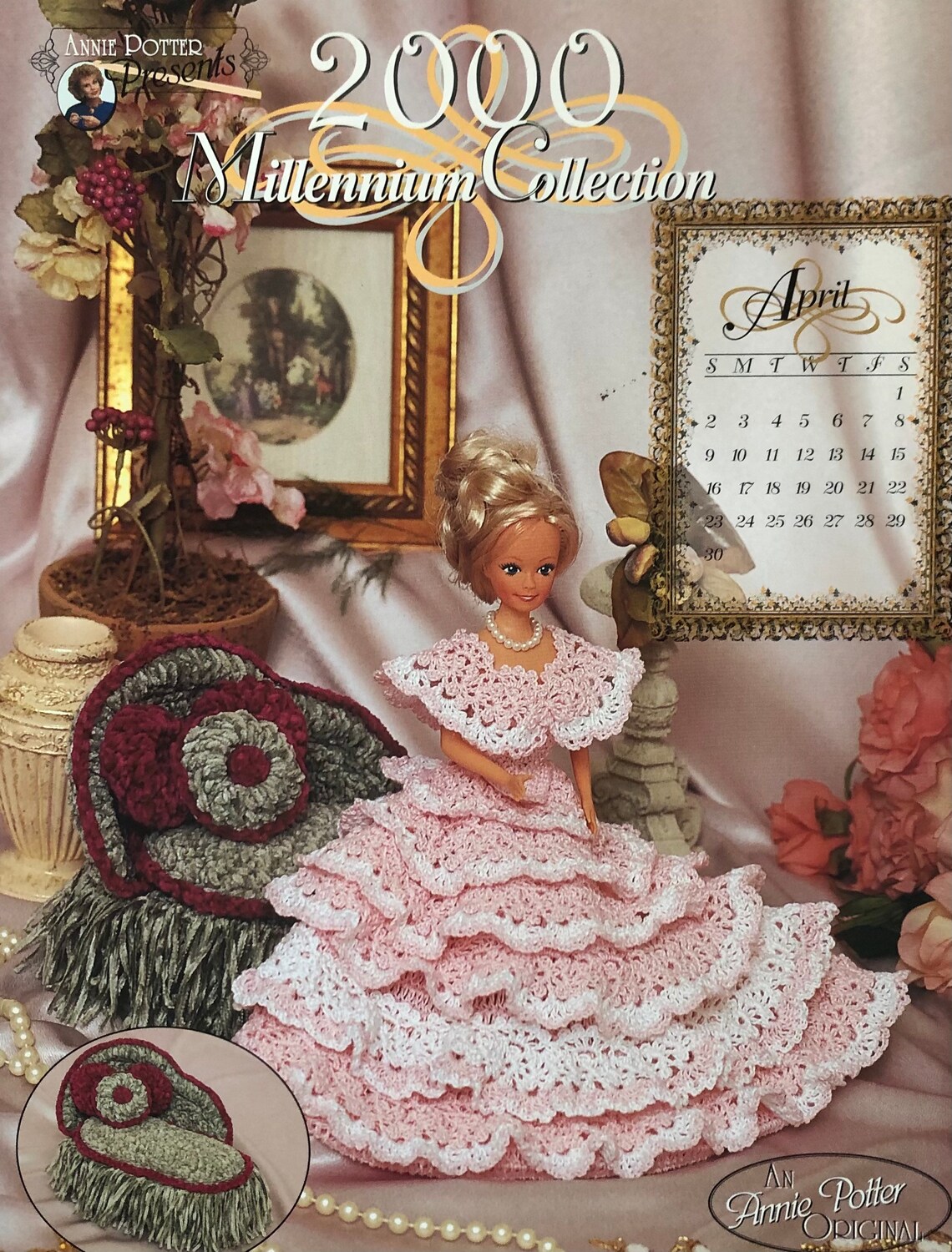 Annie's Attic Potter Crochet Bed Doll Pattern April 2000 Millennium ...