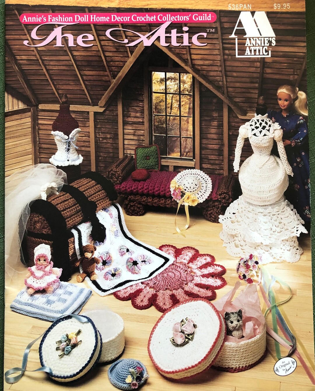 Annie’s Attic Fashion Barbie Doll Home Decor Crochet Collectors Guild ...