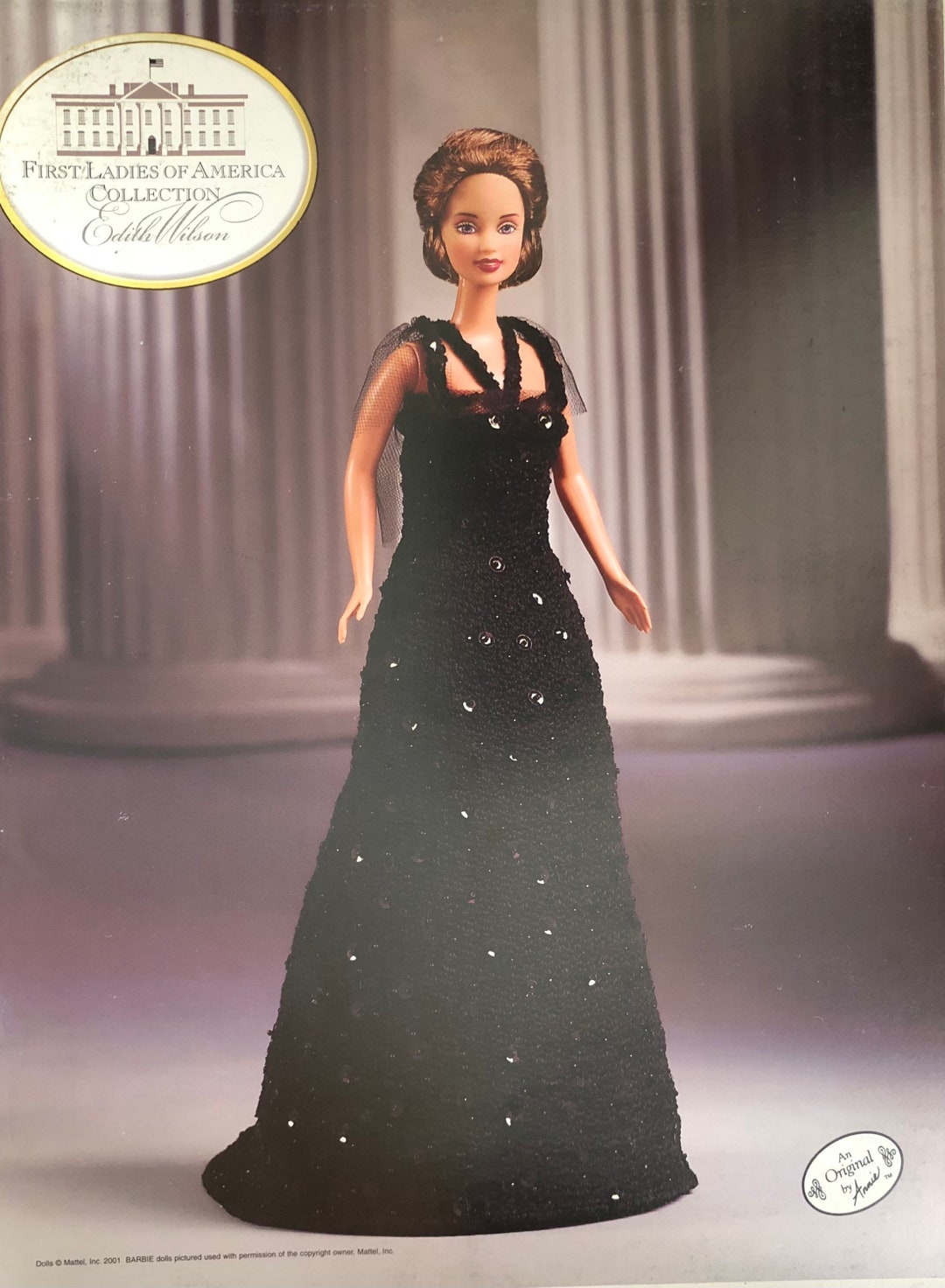 Annie's Attic Crochet Bed Doll Pattern Edith Wilson First Ladies of ...