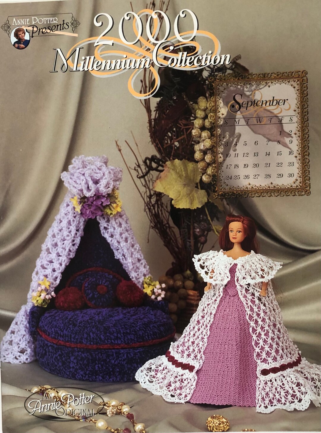 Annie's Attic Potter Crochet Bed Doll Pattern September 2000 Millennium ...