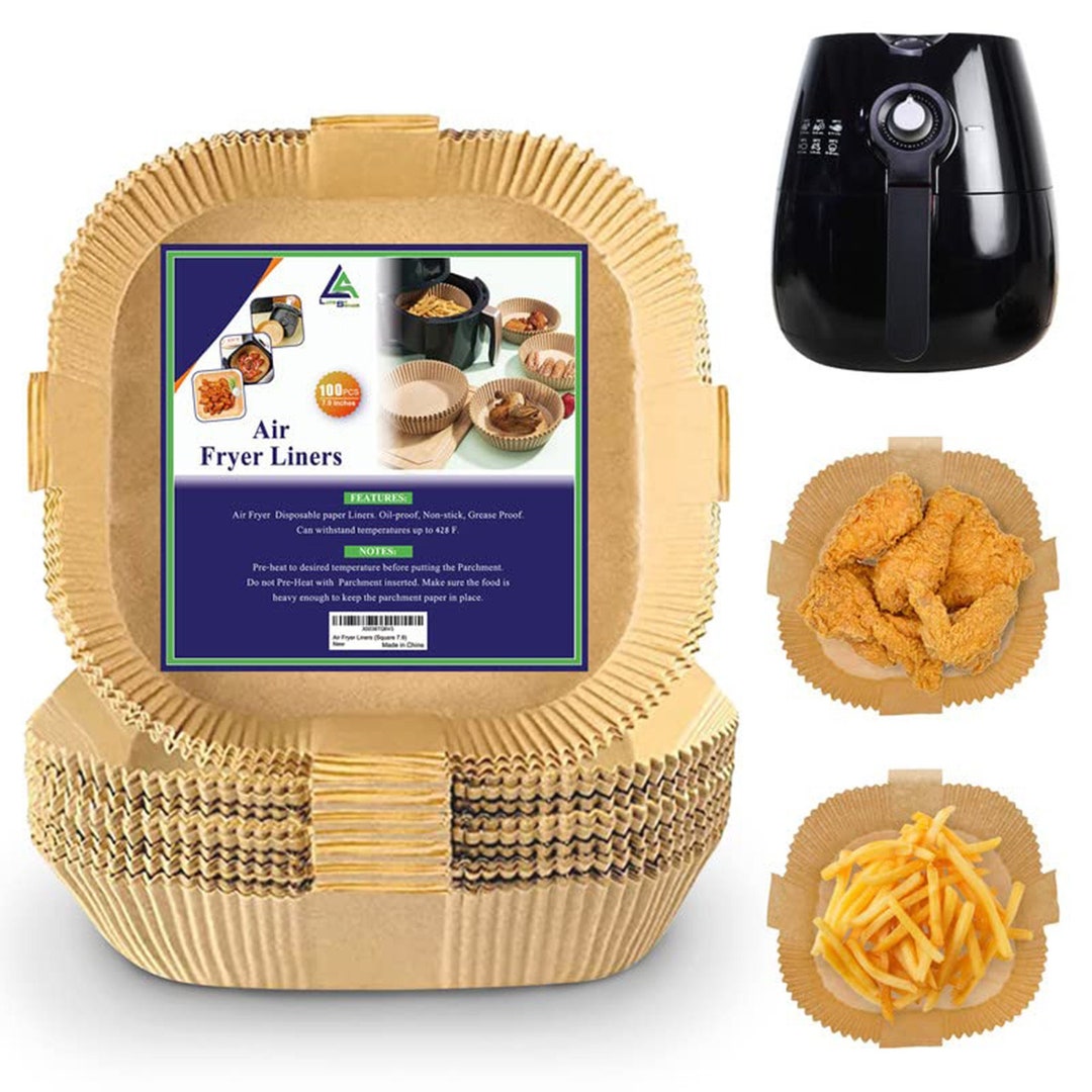 Parchment Paper Sheets for Air Fryer, Air Fryer Disposable Paper Liners ...