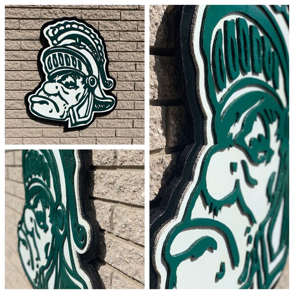 Michigan State Gruff - Etsy