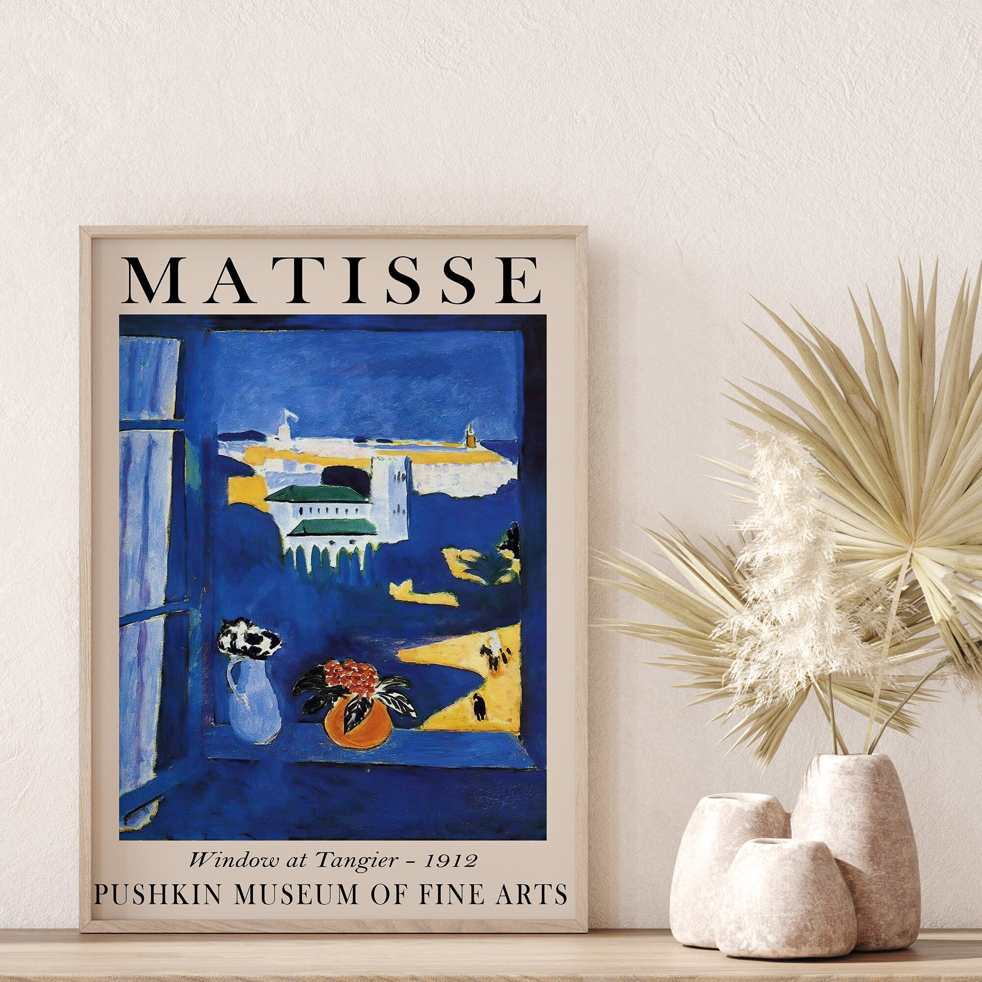 Matisse Window at Tangier Print, Minimalist Gallery Wall Art (digital ...